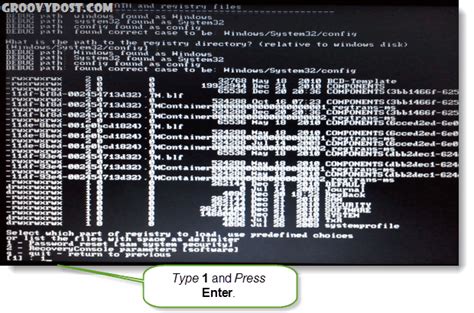 How To Reset Your Windows Vista Or XP Account Password Using A USB Flash Drive