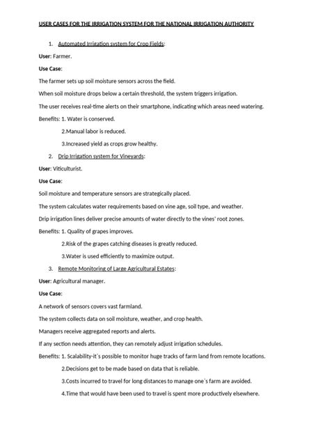 user cases pdf