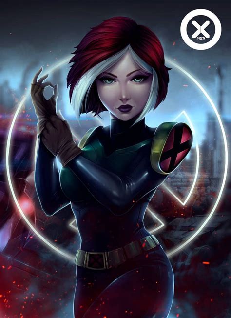 Rogue X Men Evolution By Rafanarts On Deviantart X Men Evolution