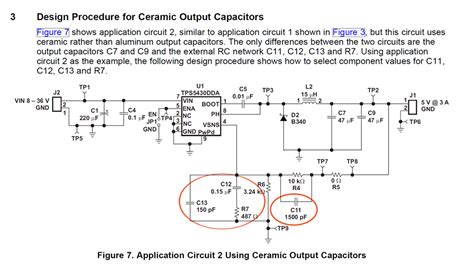 Tps5430 Gain And Phase Margin In Webench With Ceramic Output Capacitor Power Management Forum