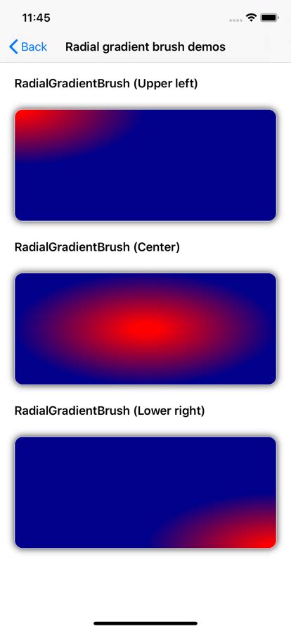 Bug Brushes Radialgradientbrush Platform Differences · Issue 11572 · Xamarinxamarinforms