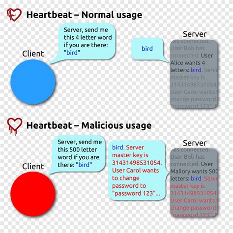 Heartbleed OpenSSL Vulnerability Heartbeat Transport Layer Security Bleeding Text Material