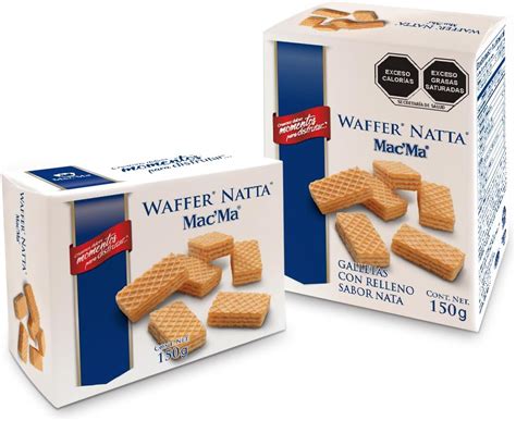 Mac´ma Galletas Waffer Natta 150 G Mx Alimentos Y Bebidas