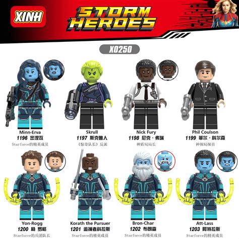 Marvel Att Lass Mcu Xh1203 Minifigures Brixtoy