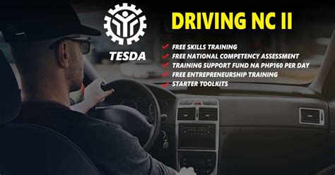 Tesda Driving Nc Ii Free Training And Competency Assessment ~ Tesda