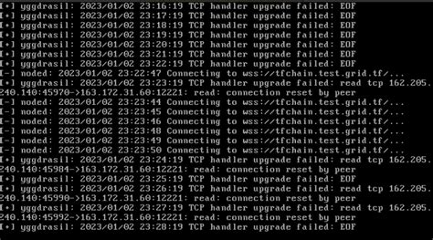Node That Was Up Now Failing To Boot · Issue 1874 · Threefoldtechzos · Github
