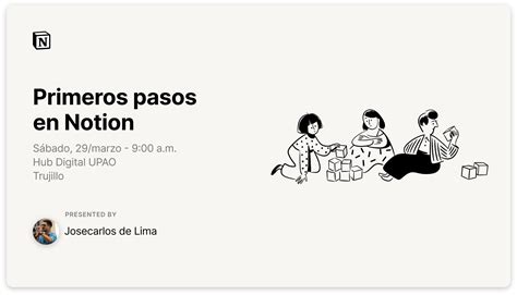 Primeros Pasos En Notion