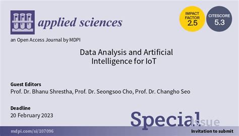 Applied Sciences Mdpi On Linkedin Specialissue Dataanalysis