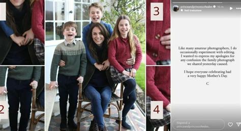 Kate Middleton Ho Ritoccato Io La Foto Mi Scuso Per La Confusione Causata