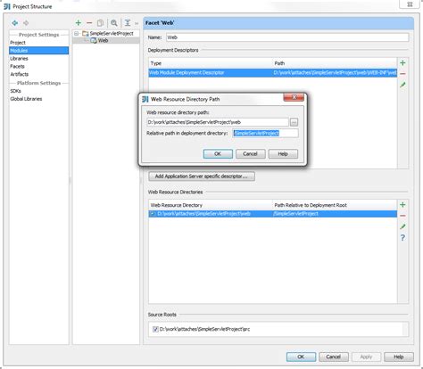 Tomcat Change Root Context For A Servlet In An IntelliJ IDEA Project Stack Overflow