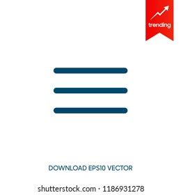 Hamburger Menu Interface Stock Vector Royalty Free 1186931278 Shutterstock