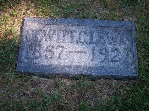 Dewitt C Lewis 1857 1927 Find A Grave Memorial