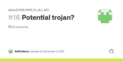 Potential Trojan Issue Abbodi KMS VL ALL AIO GitHub