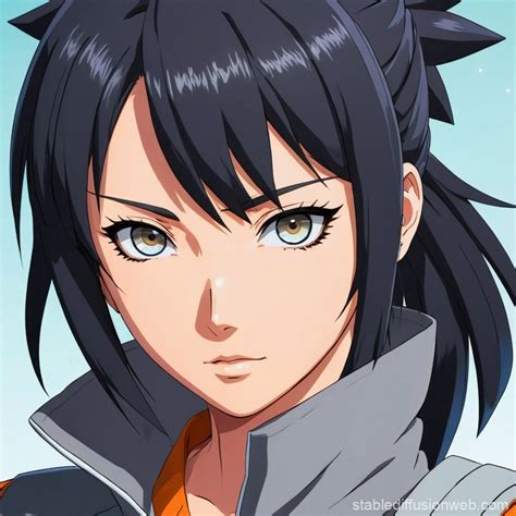 Naruto Inspired Female Character Stable Diffusion Online