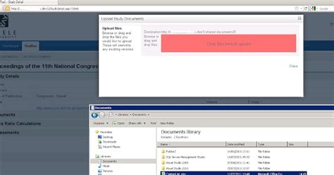 sharepoint sharepoint drag and drop file uploads with ajax