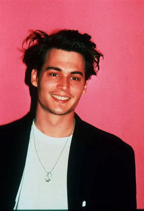 Johnny Depp Face Shape Johnny Depp Rebecca Hall And The Cast Of