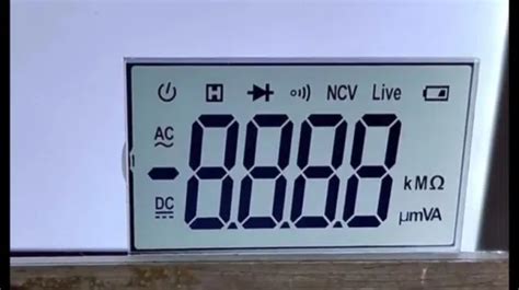Customized Multimeter Display Positive Reflective 6 O′ Clock Htn Segment Lcd Lcd And Lcd Panel