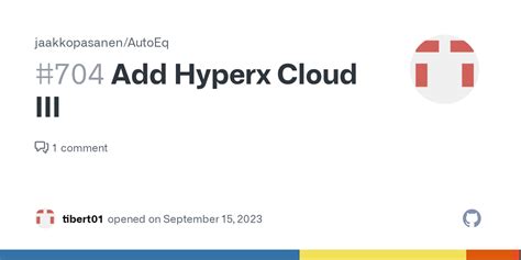 Add Hyperx Cloud III Issue Jaakkopasanen AutoEq GitHub