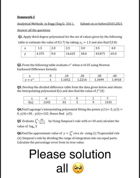 Solved 4 Use The Gauss Seidel Iterative Technique To Find