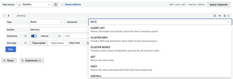 如何在 Grafana 中将 Redis 添加为数据源并构建用于分析的自定义仪表盘 Redis 文档