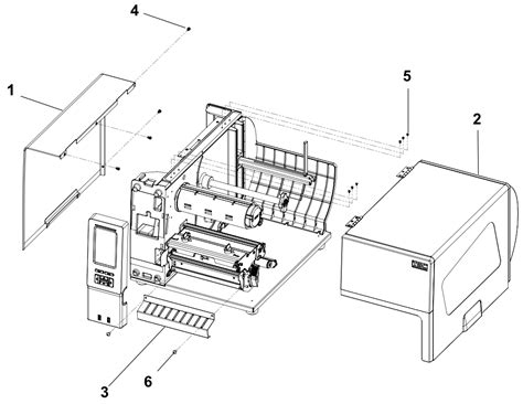Tsc Printer Tsc Mh261t Label Printer Industrial 203dpi Buy Tsc