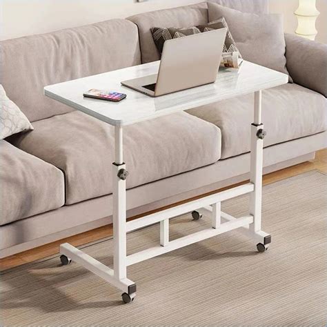 Inbox Zero Standing Desk Adjustable Height Mobile Stand Up Desk With