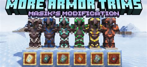 More Armor Trims For Minecraft 12110