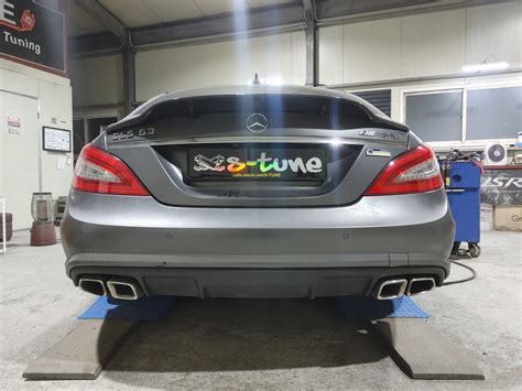 S Tune 커스텀배기 벤츠cls63amg 독립 중통 레조구조변경 튜닝 블로우썸 출시