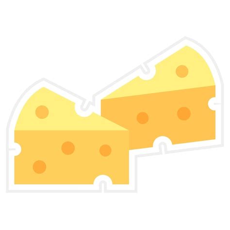 Premium Vector Cheese Icon