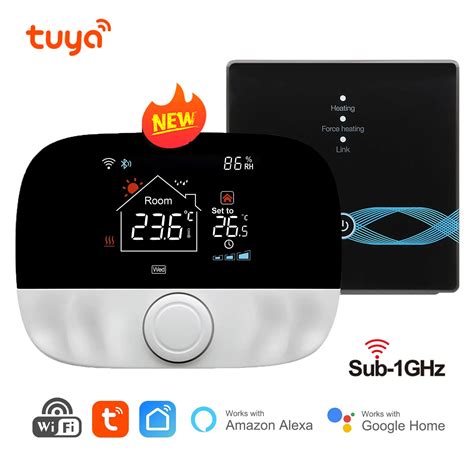 Rf433 Wireless Thermostat Wifi For Floor Heating Water Gas Boiler Home