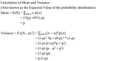 Variance Formula Probability