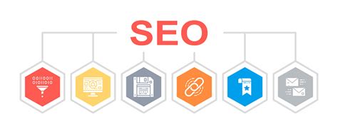 Seo 벡터 일러스트 레이 션 개념 북마크 호스팅 하이퍼 링크 광고 흰색 배경에 고립 된 데이터 전송 프로모션 배너 Brand