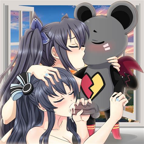 Rule 34 Accessory Anthro Black Hair Bodily Fluids Choujigen Game