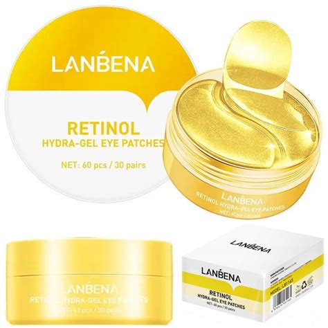 LANBENA PŁATKI ŻELOWE ODMŁADZAJĄCE POD OCZY 60 szt 13723660785 - Allegro.pl
