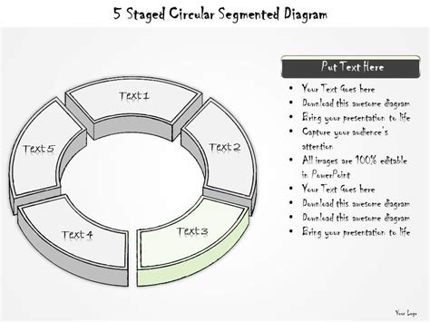 Business Ppt Diagram Staged Circular Segmented Diagram Powerpoint Template PowerPoint