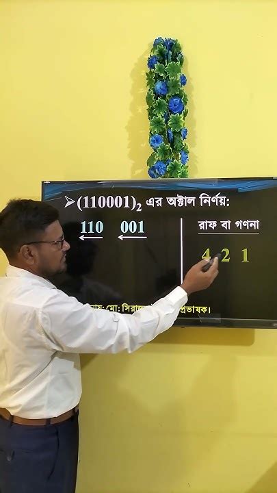 Hsc Ict Chapter 3 Number System বাইনারি হতে অক্টাল নির্ণয় 2