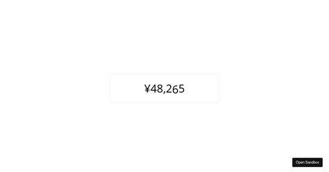 React Flip Ticker Forked Codesandbox
