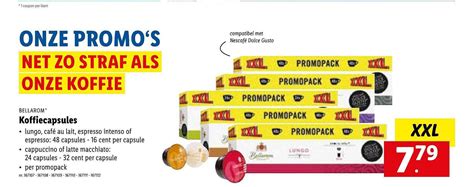 Koffiecapsules Promotie Bij Lidl