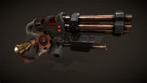 Pistol LowPoly Buy Royalty Free D Model By SnowyTrain D C Sketchfab Store