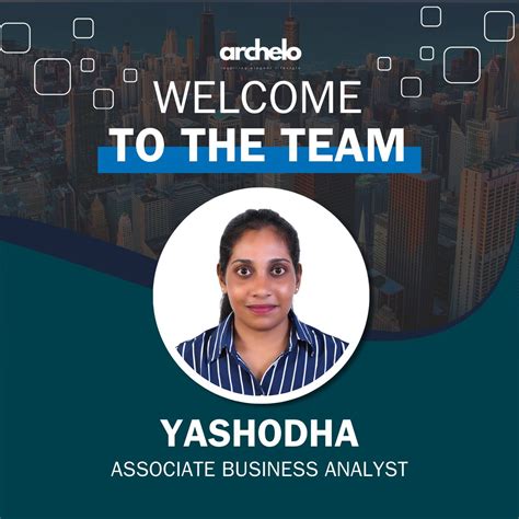 Welcomeaboard Associate Businessanalyst Leadershipintech Archelolab