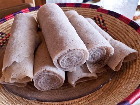 Quick Injera Recipe Ethiopian Sourdough Crepe Ethiopian Food Quick Injera Recipe Raw Food