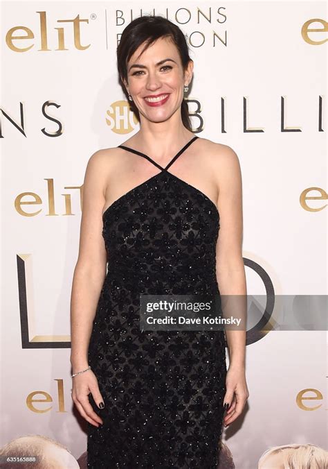 Actress Maggie Siff Attends The Showtime And Elit Vodka Hosted News