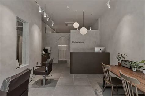 감각스러운 미장으로 모던한 느낌의 13평 미용실 인테리어 용인 수지구 동천동