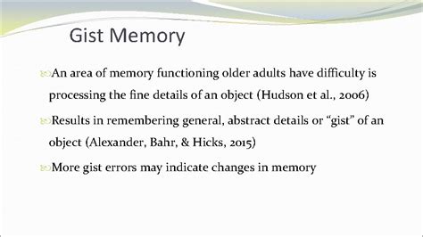 Detecting Agerelated Cognitive Decline Using A Visual Gist