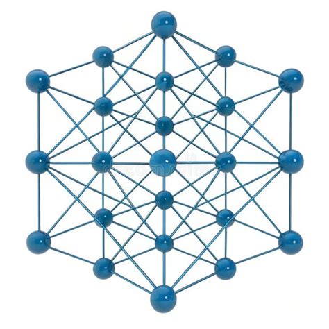 Convolutional Neural Network 3d Illustration Isolated On White Background Stock Illustration