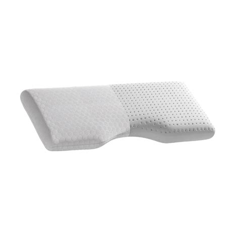 Blue Ice Curve Memory Foam Pillow