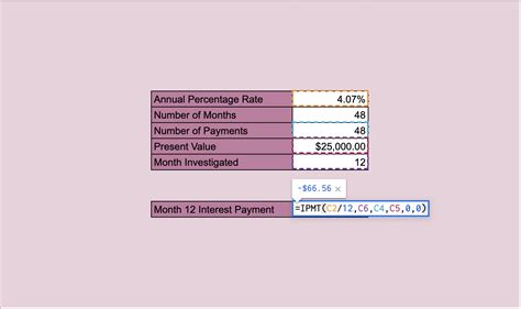 How To Use IPMT Function In Google Sheets 2020 Sheetaki