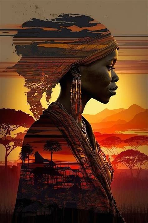 Épinglé Par Tyson Andy Sur African American Fantasy Art Beauté Africaine Visage De Femme