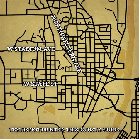 Purdue University Map