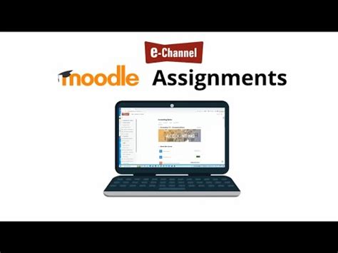Locating And Submitting Moodle Assignments YouTube